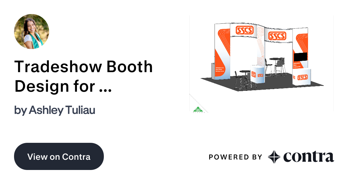 Tradeshow Booth Design for NACS 2022 by Ashley Tuliau