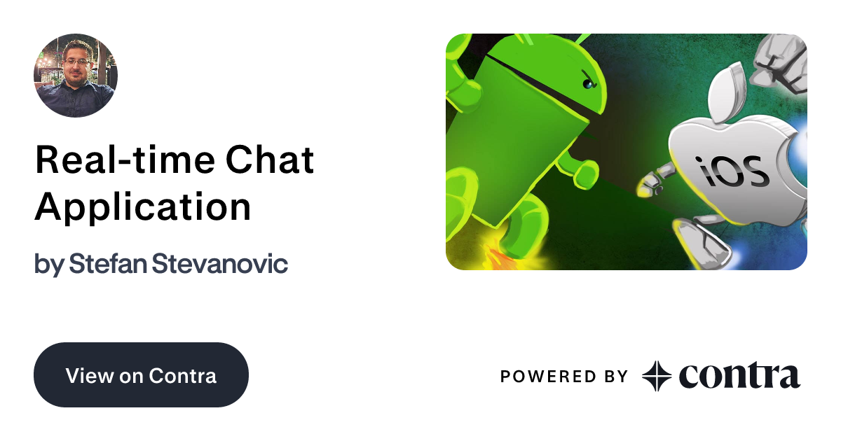 Real-time Chat Application by Stefan Stevanovic