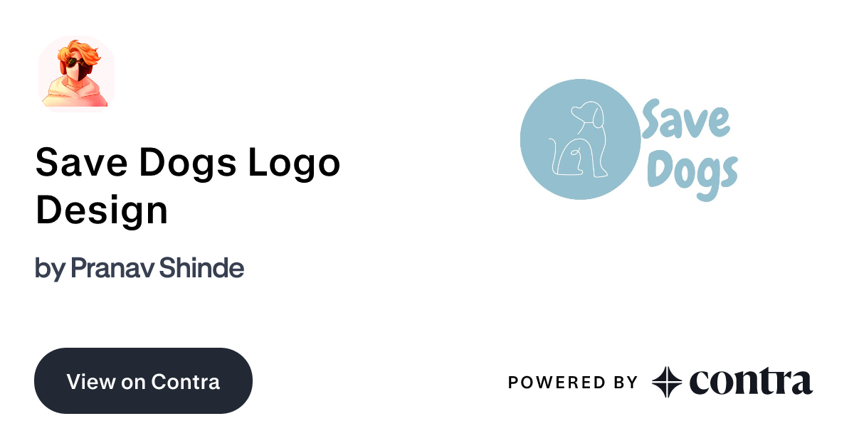 Save Dogs Logo Design by Pranav Shinde