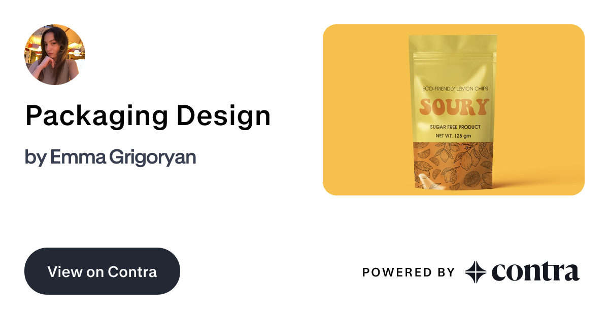 Packaging Design by Emma Grigoryan