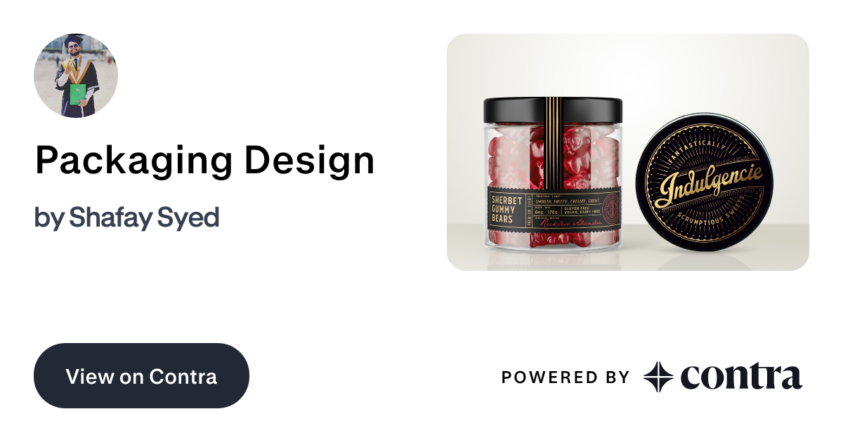 Packaging Design by Shafay Syed