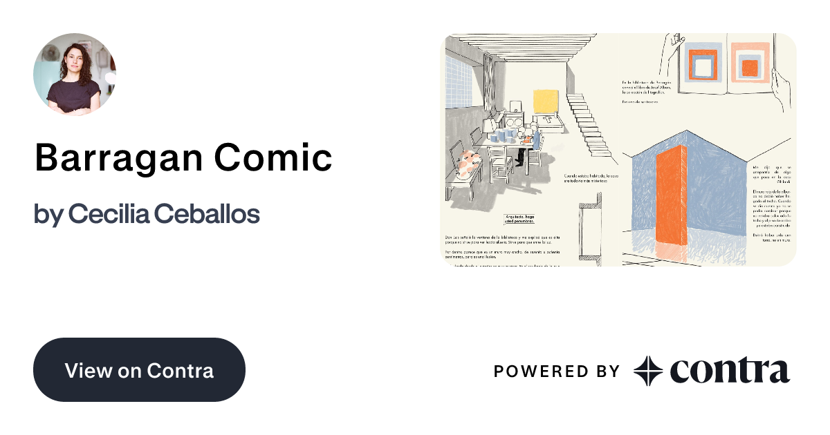 Barragan Comic by Cecilia Ceballos
