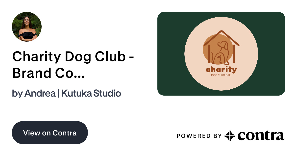 Charity Dog Club - Brand Content Creation by Andrea | Kutuka Studio