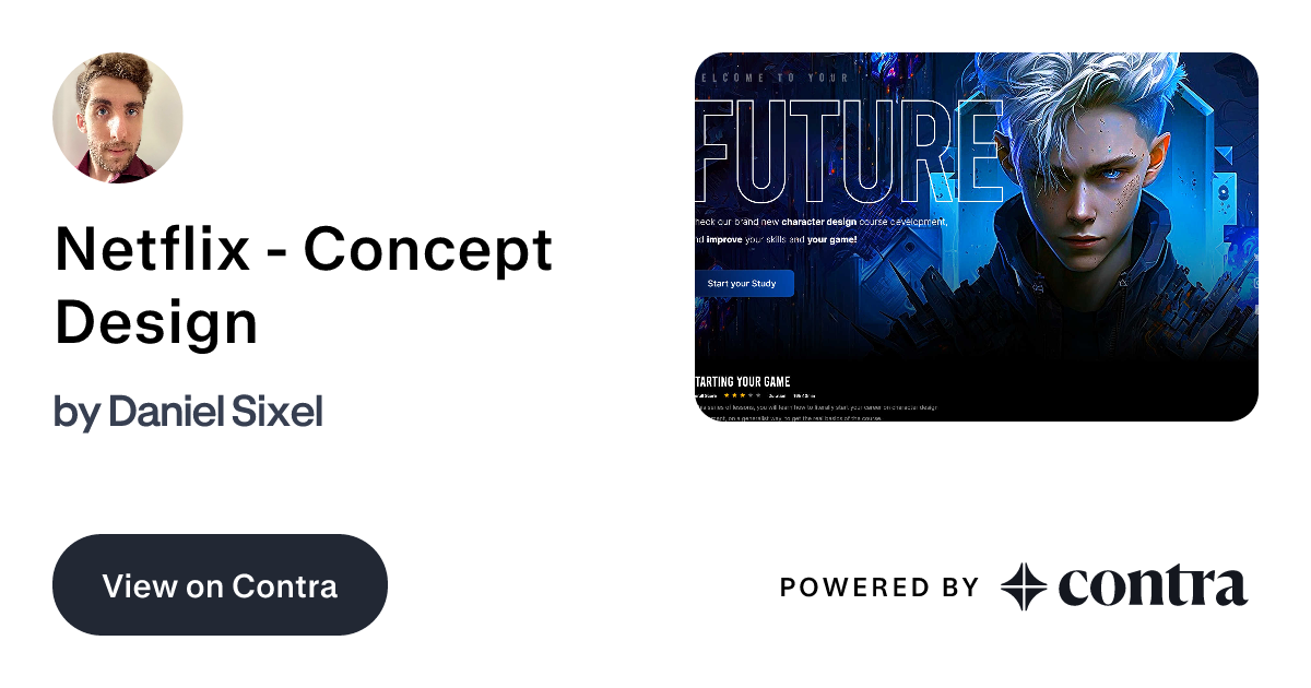 Netflix - Concept Design by Daniel Sixel