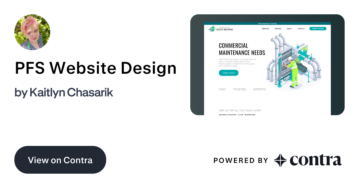 PFS Website Design by Kaitlyn Chasarik