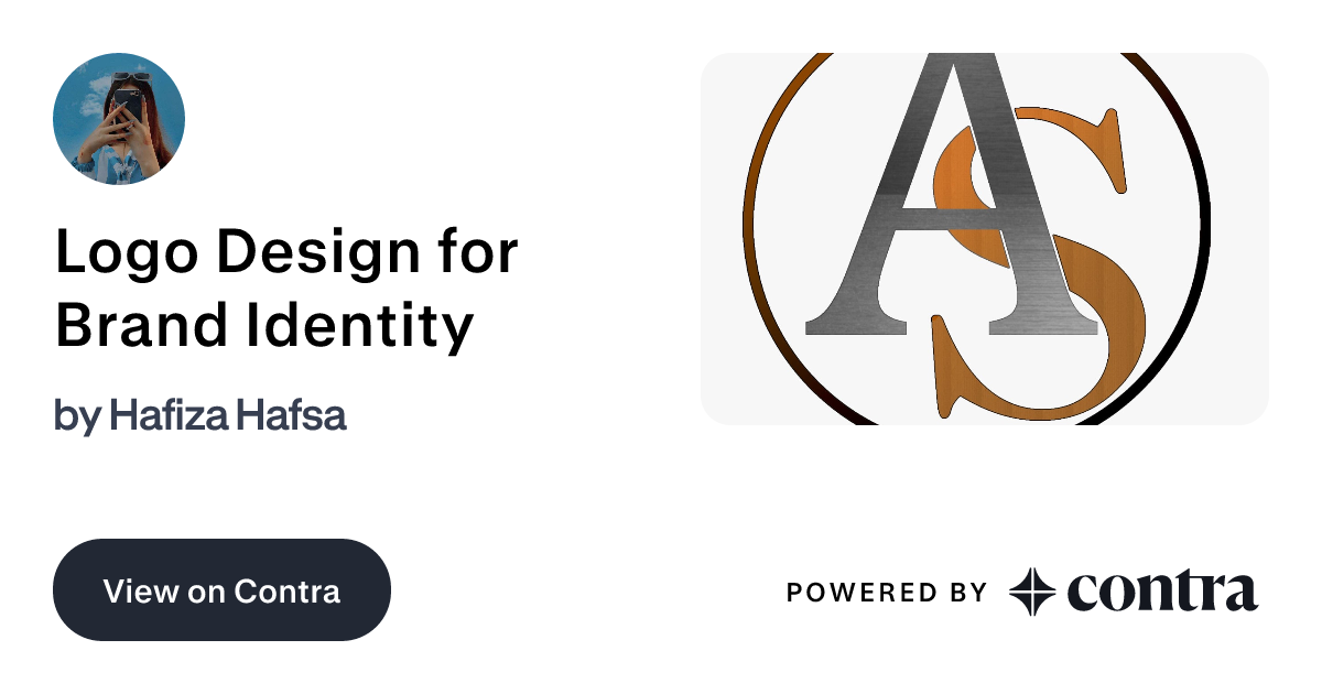 Logo Design for Brand Identity by Hafiza Hafsa