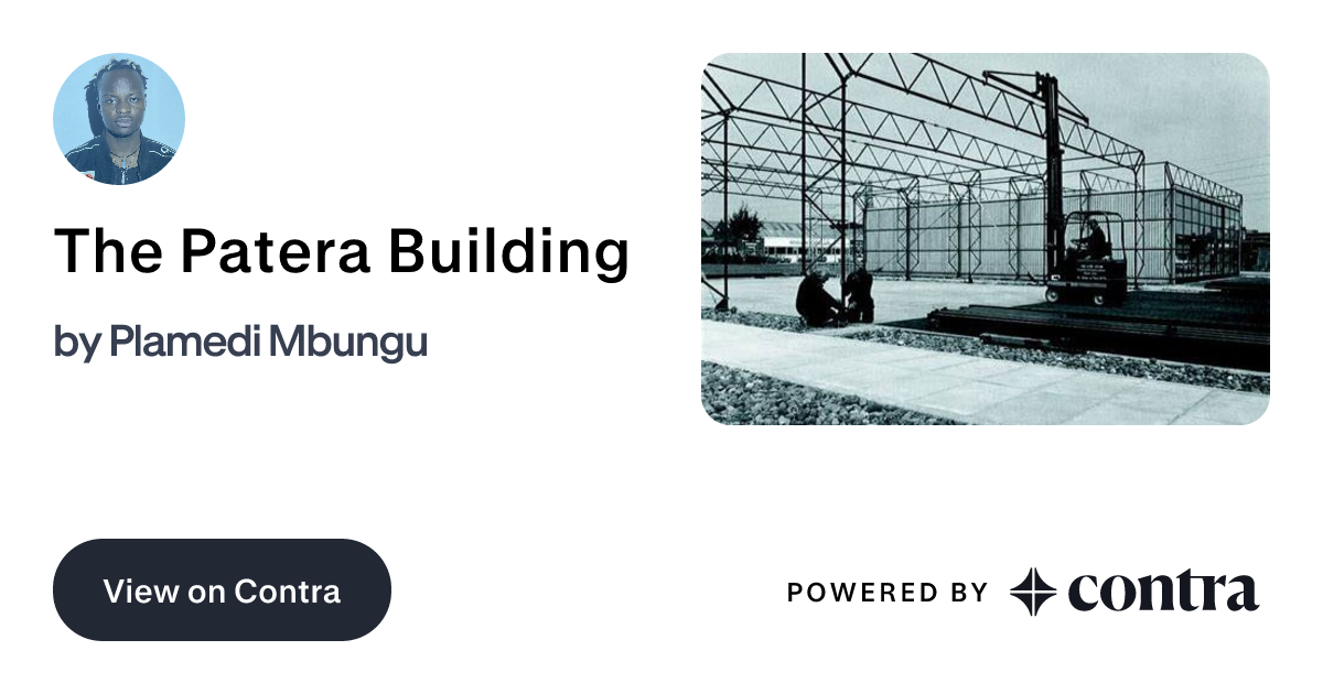 The Patera Building by Plamedi Mbungu