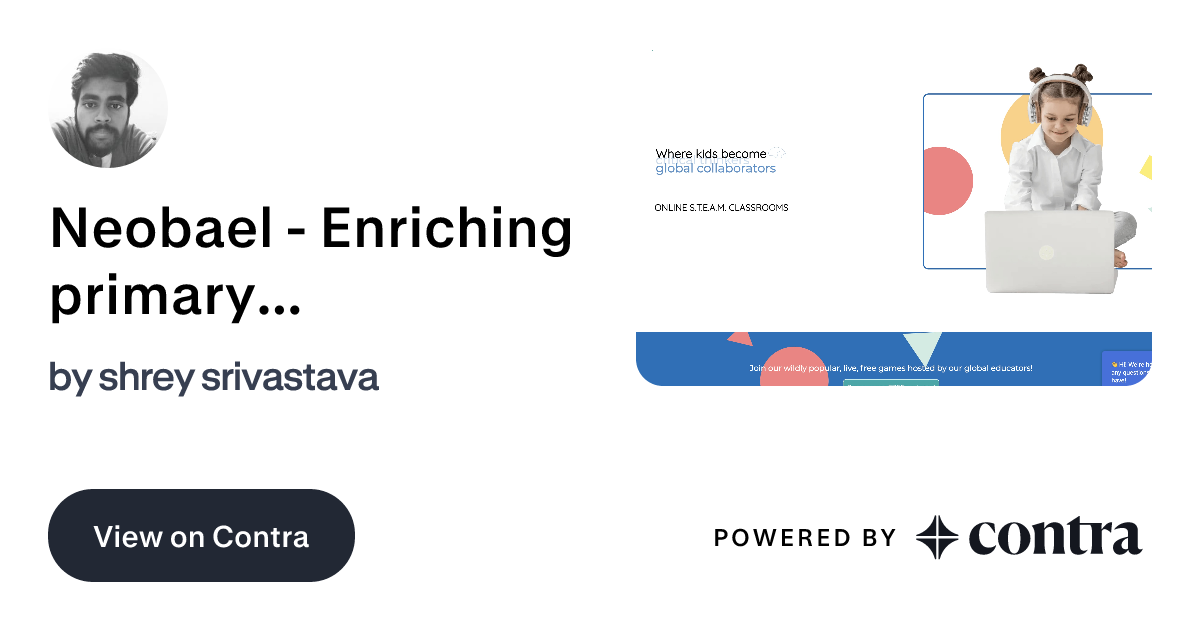 Neobael - Enriching primary learners with 21st-century skills by shrey ...