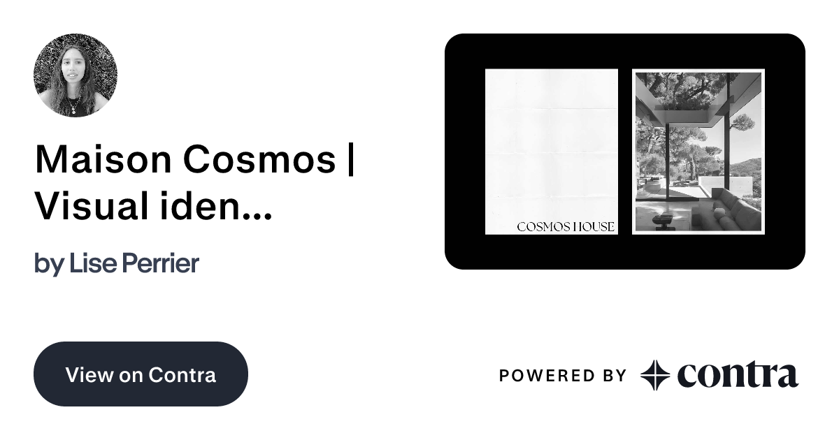 Maison Cosmos | Visual identity by Lise Perrier