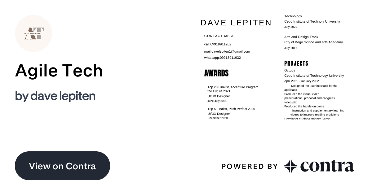 Agile Tech by dave lepiten