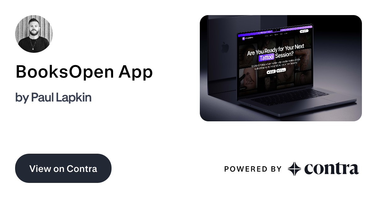 BooksOpen App by Paul Lapkin