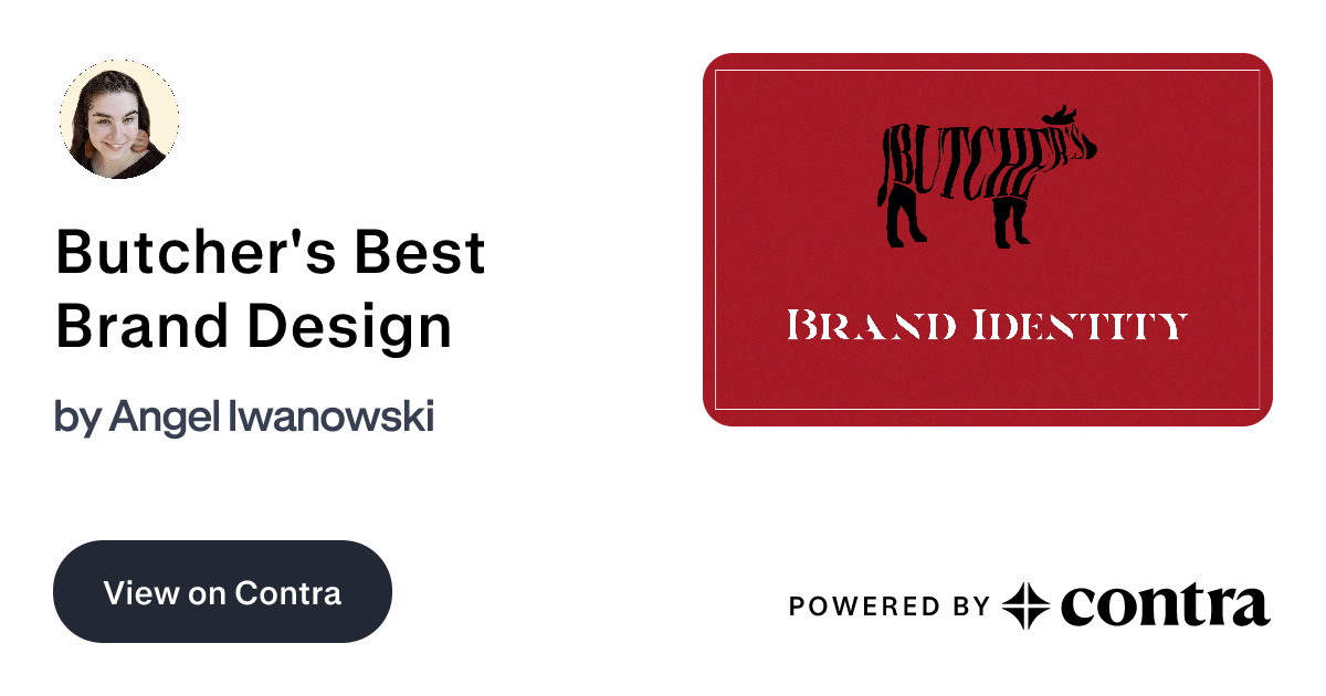 Butcher's Best Brand Design by Angel Iwanowski