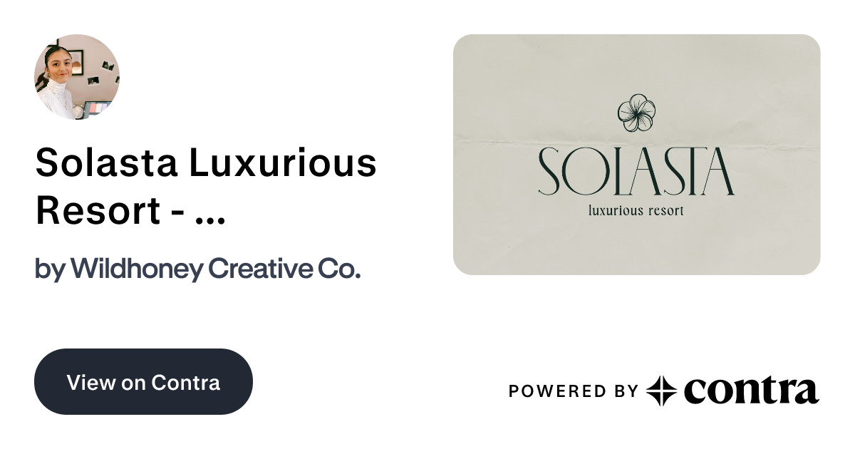 Solasta Luxurious Resort - Brief by Wildhoney Creative Co.