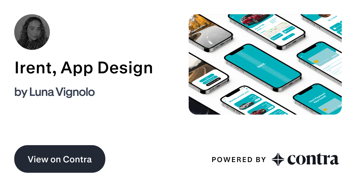 Irent, App Design by Luna Vignolo