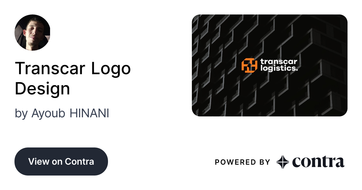 Transcar Logo Design by Ayoub HINANI