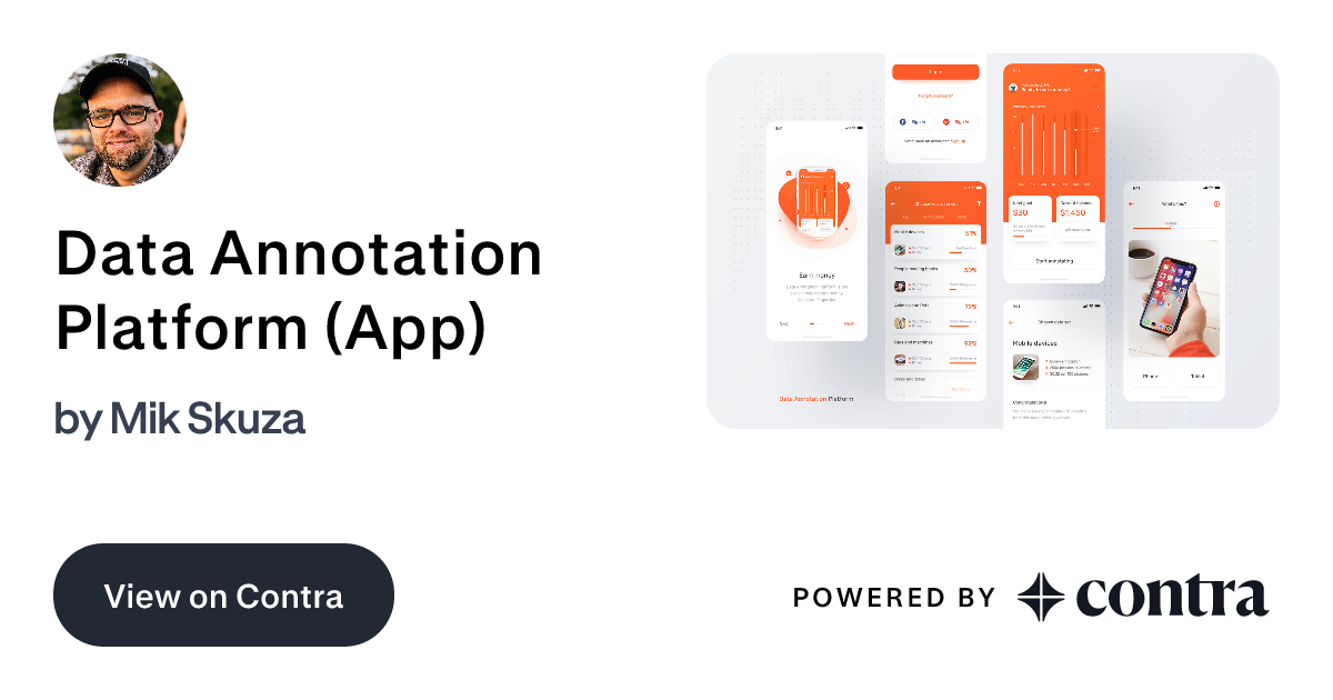 Data Annotation Platform (App) by Mik Skuza