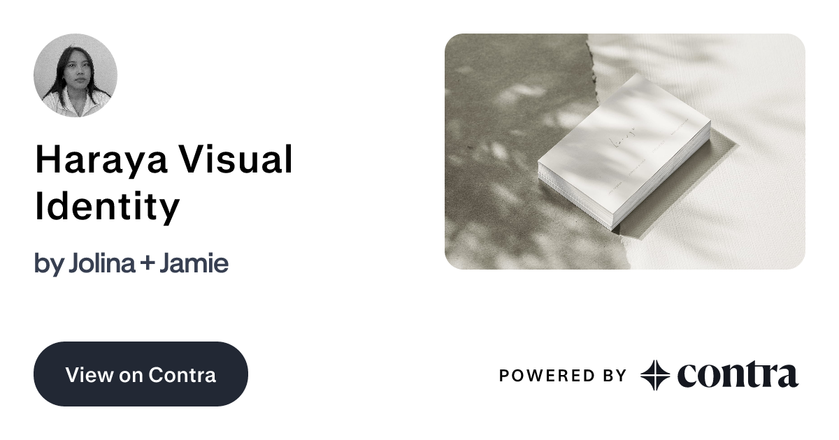 Haraya Visual Identity by Jolina + Jamie