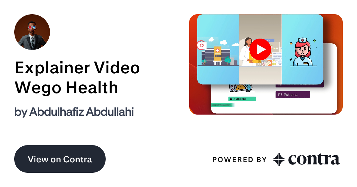 Explainer Video Wego Health by Abdulhafiz Abdullahi