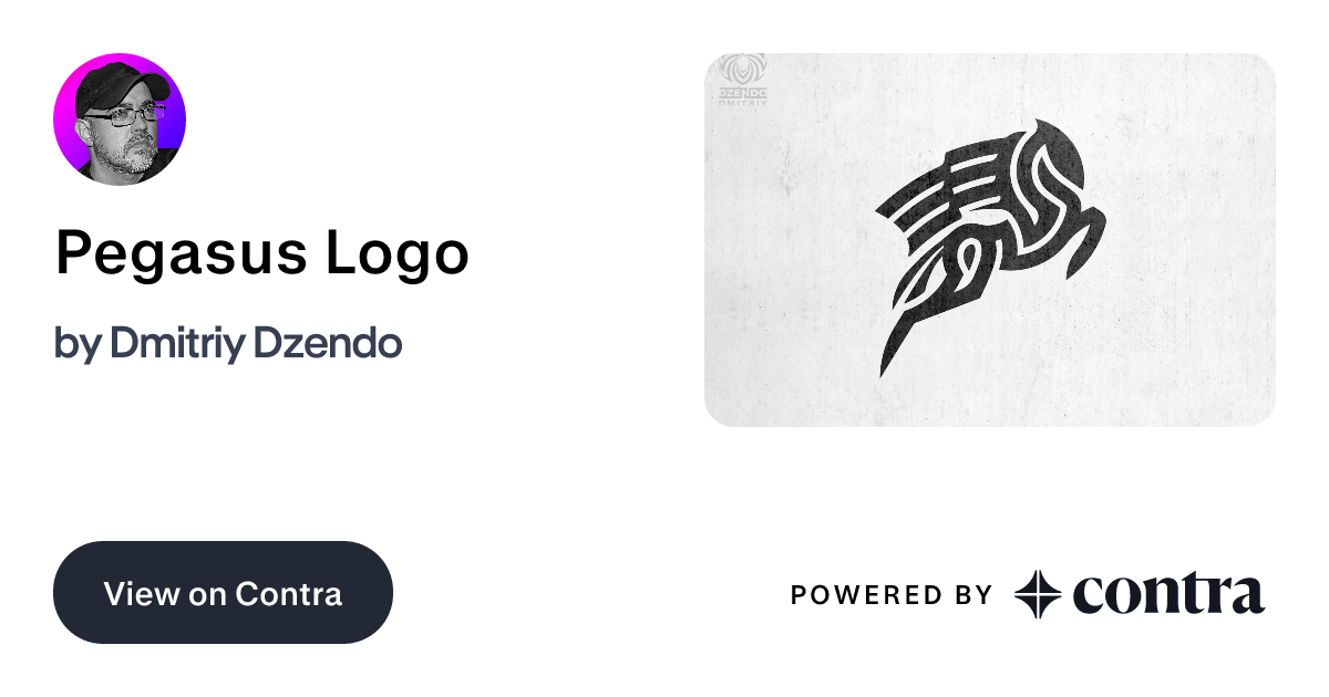 Pegasus Logo by Dmitriy Dzendo