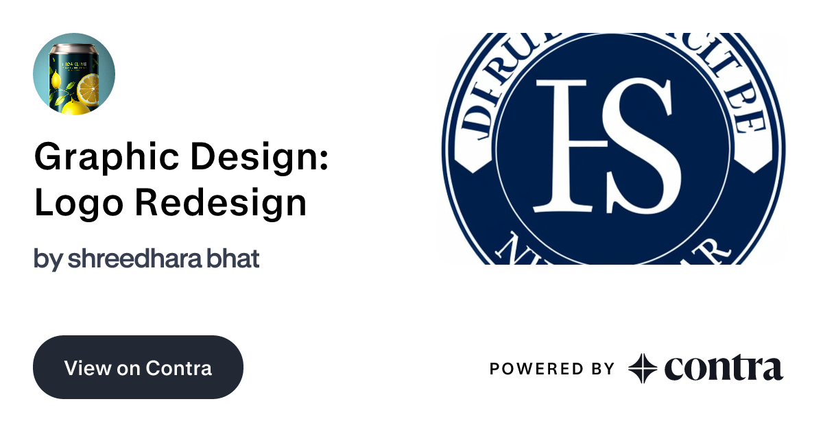 Graphic Design: Logo Redesign by shreedhara bhat