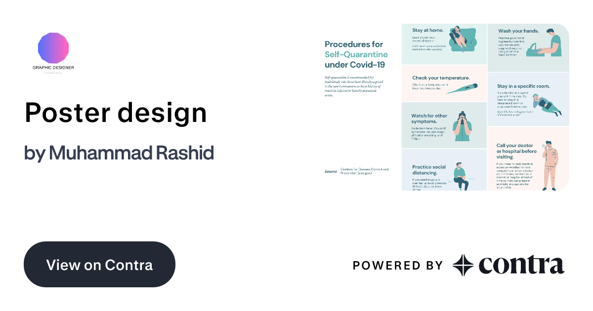 Poster design by Muhammad Rashid