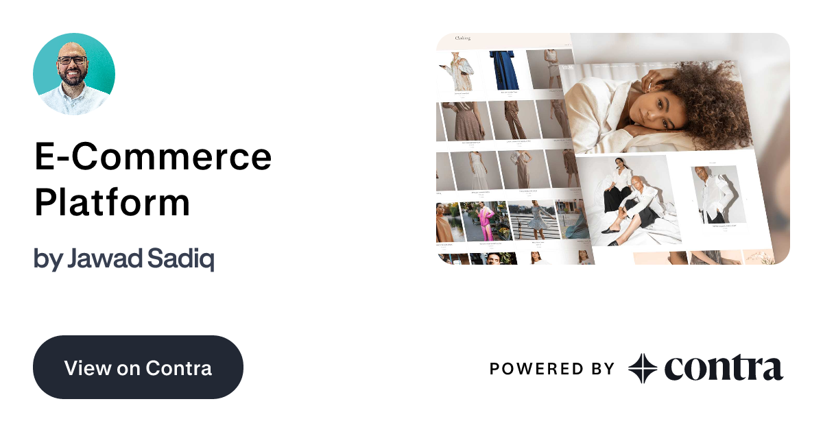 E-Commerce Platform by Jawad Sadiq