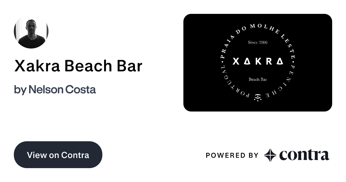 Xakra Beach Bar by Nelson Costa