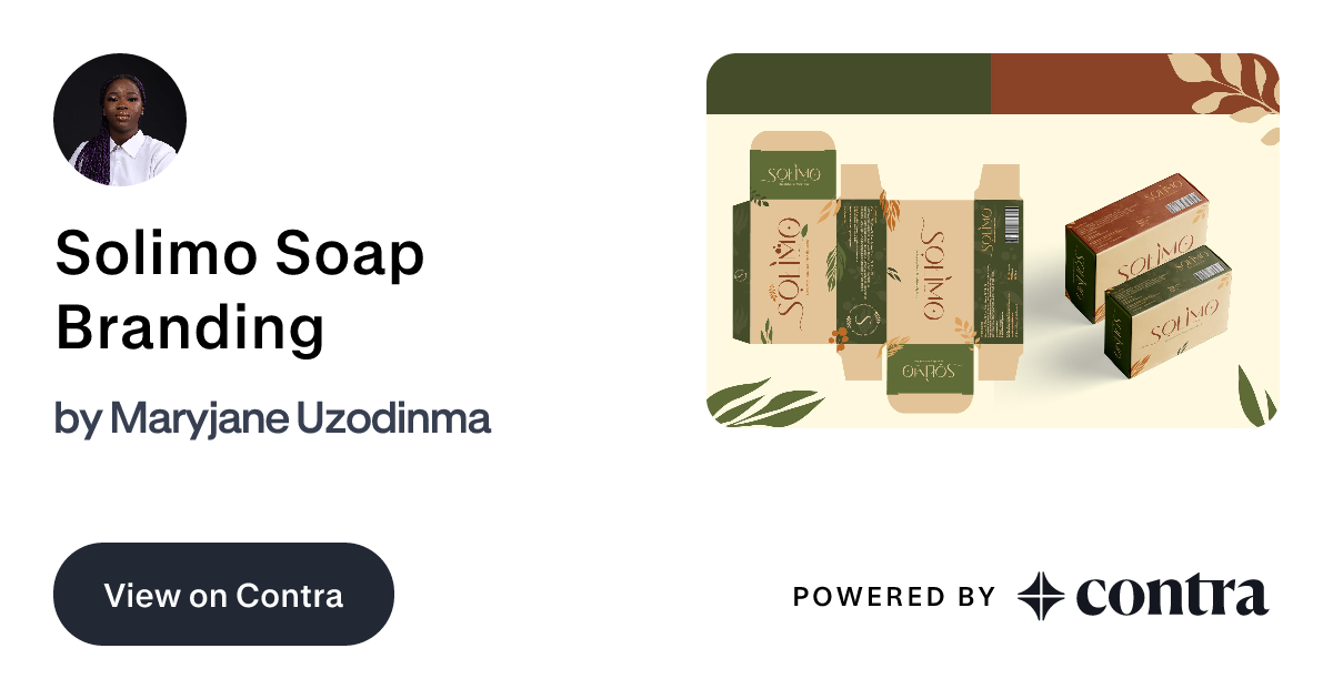 Solimo Soap Branding by Maryjane Uzodinma