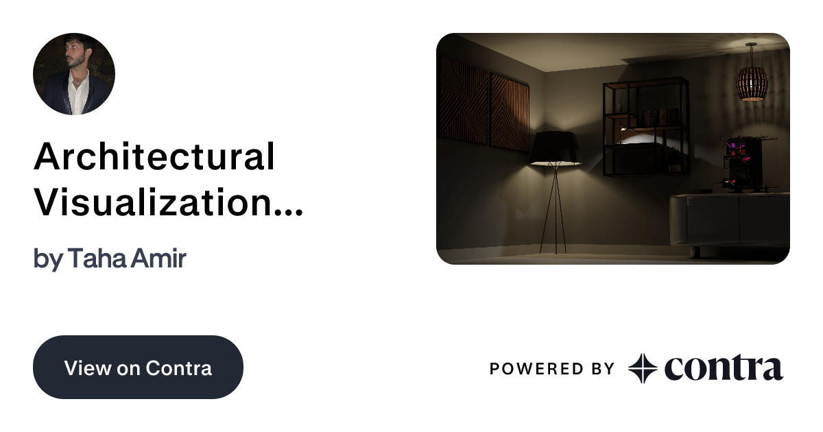 Architectural Visualization: Interior Design by Taha Amir