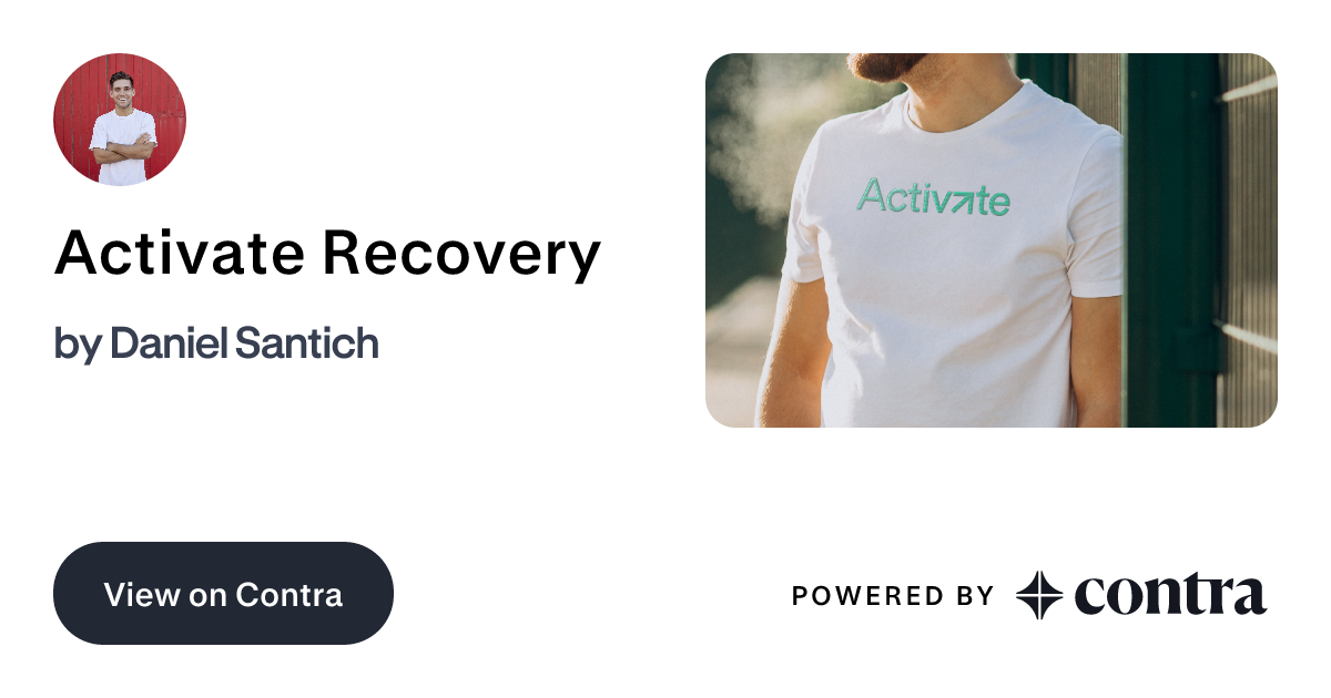 Activate Recovery by Daniel Santich