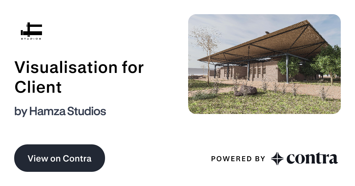 Visualisation for Client by Hamza Studios