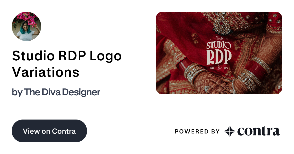 Studio RDP Logo Variations by The Diva Designer