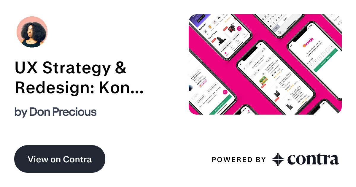 UX Strategy & Redesign: Konga’s Search and checkout experience by Don Precious