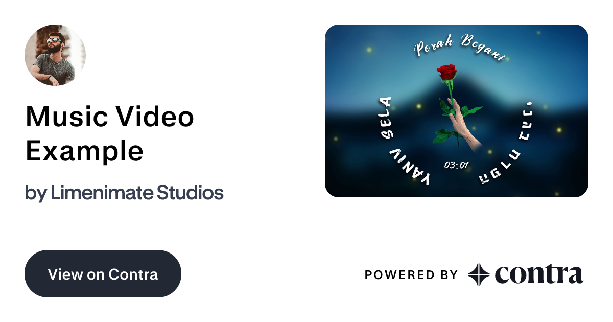 Music Video Example by Limenimate Studios
