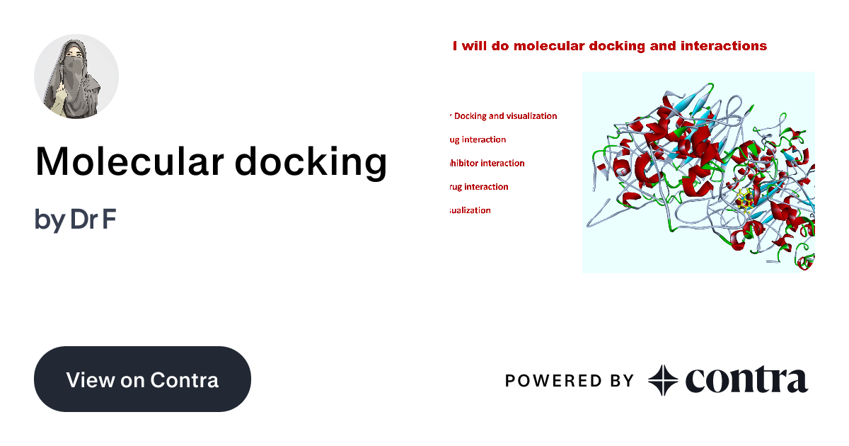 Molecular docking by Dr F