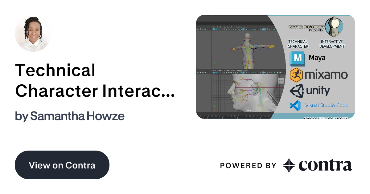 Technical Character Interactive Development by Samantha Howze