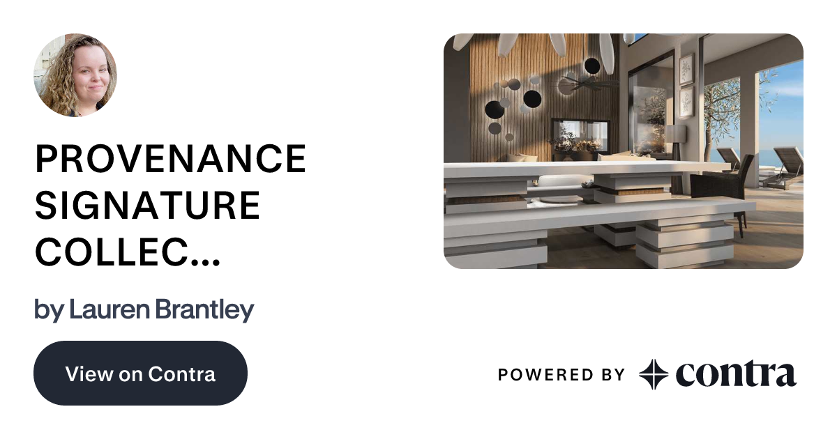 PROVENANCE SIGNATURE COLLECTION BY Laura Muller | by Lauren Brantley