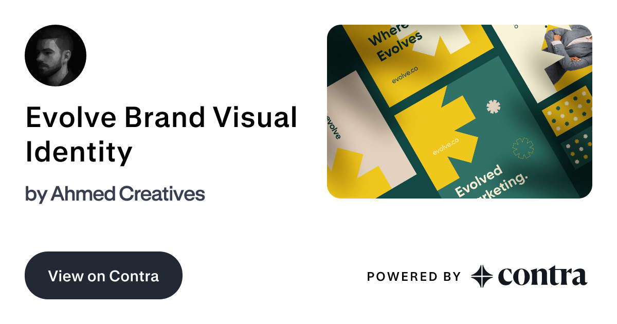 Evolve Brand Visual Identity by Ahmed Creatives