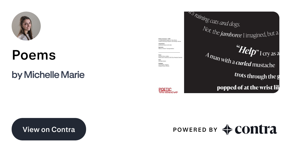 Poems by Michelle Marie