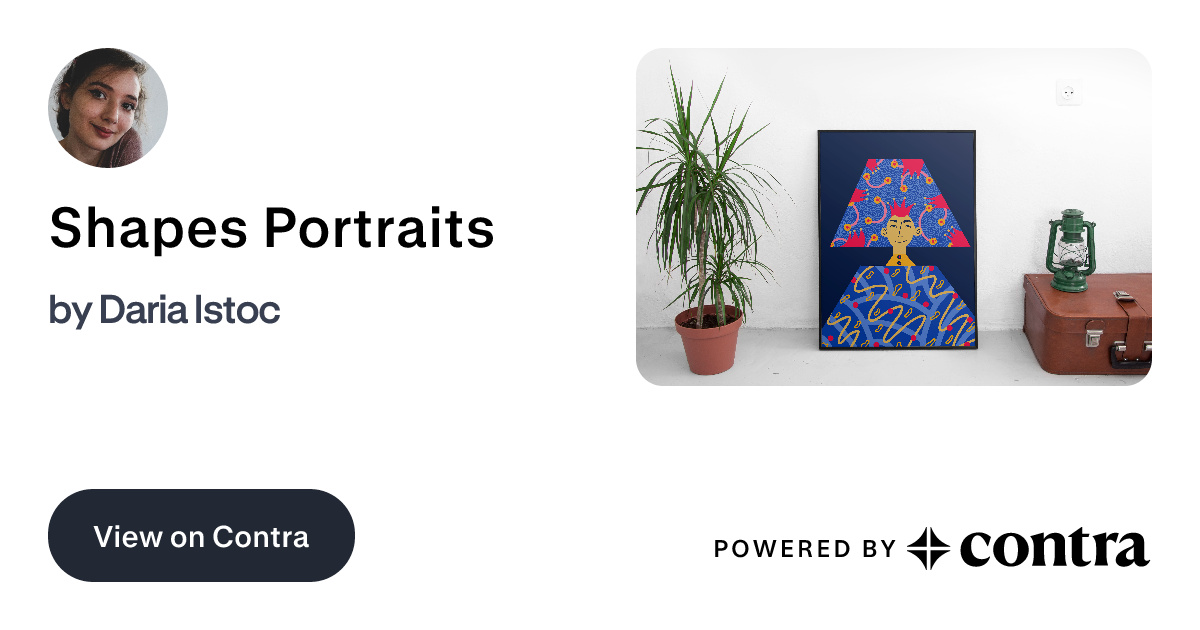 Shapes Portraits by Daria Istoc