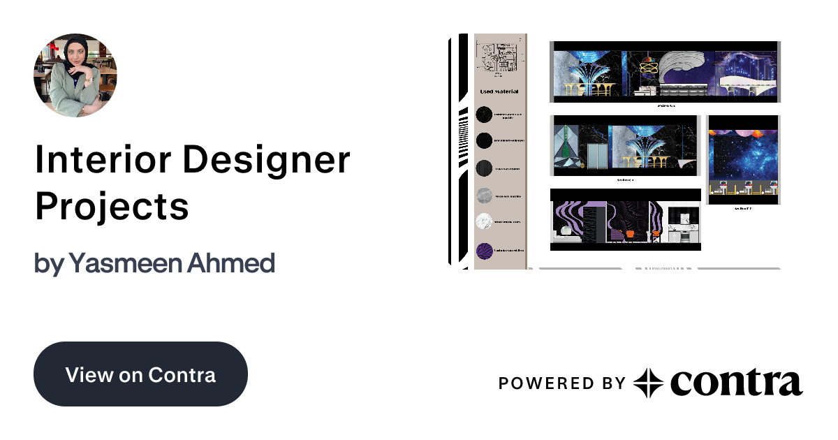Interior Designer Projects by Yasmeen Ahmed