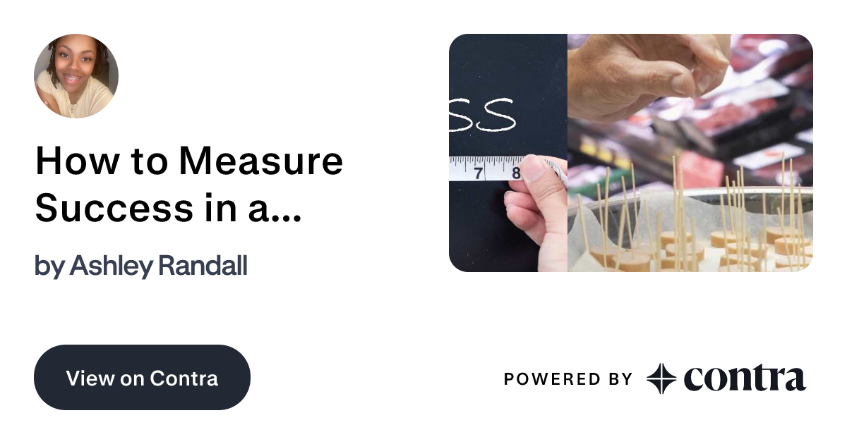 How to Measure Success in a CPG Product Trial campaign by Ashley Randall