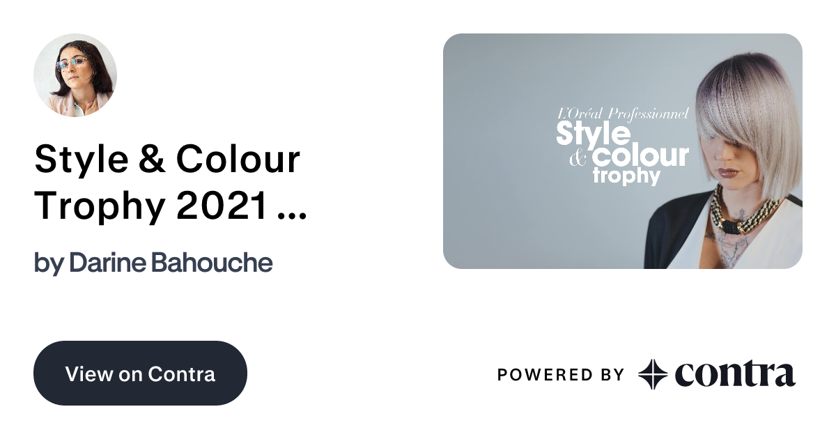 Style & Colour Trophy 2021 — Motion Design by Darine Bahouche
