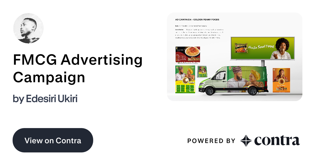 FMCG Advertising Campaign by Edesiri Ukiri