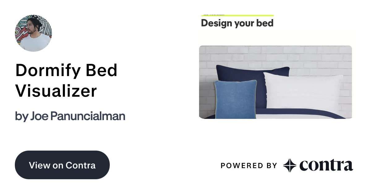 Dormify Bed Visualizer by Joe Panuncialman