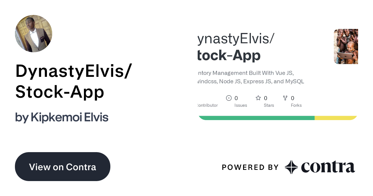 DynastyElvis/Stock-App by Kipkemoi Elvis