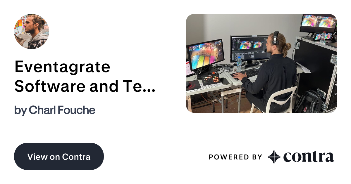 Eventagrate Software and Technology (Contract in Dubai) by Charl Fouche