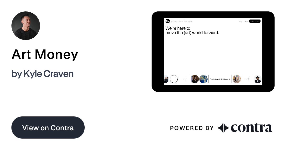 Art Money by Kyle Craven