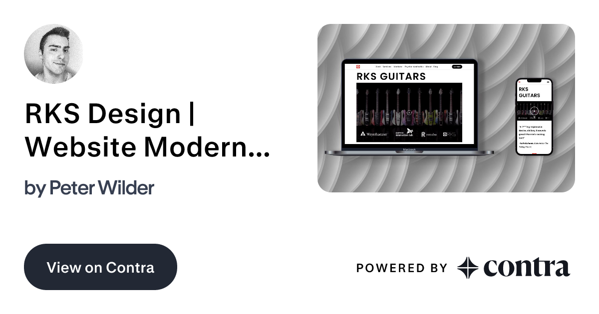 RKS Design | Website Modernization by Peter Wilder