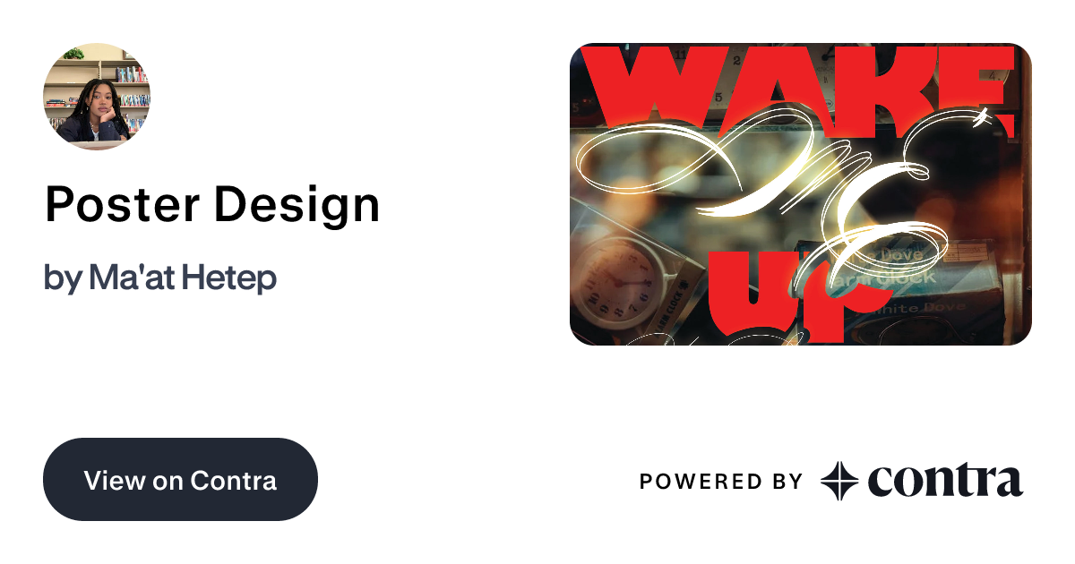 Poster Design by Ma'at Hetep